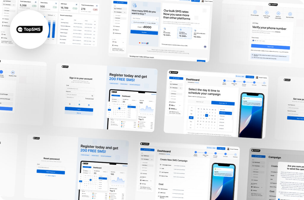 TopSMS - Australia’s most intuitive SMS marketing platform - EUX Digital Agency
